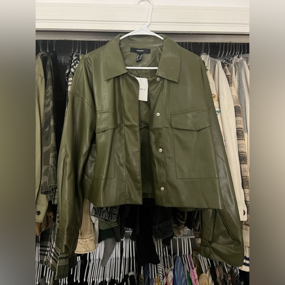 Forever 21 Green Jacket